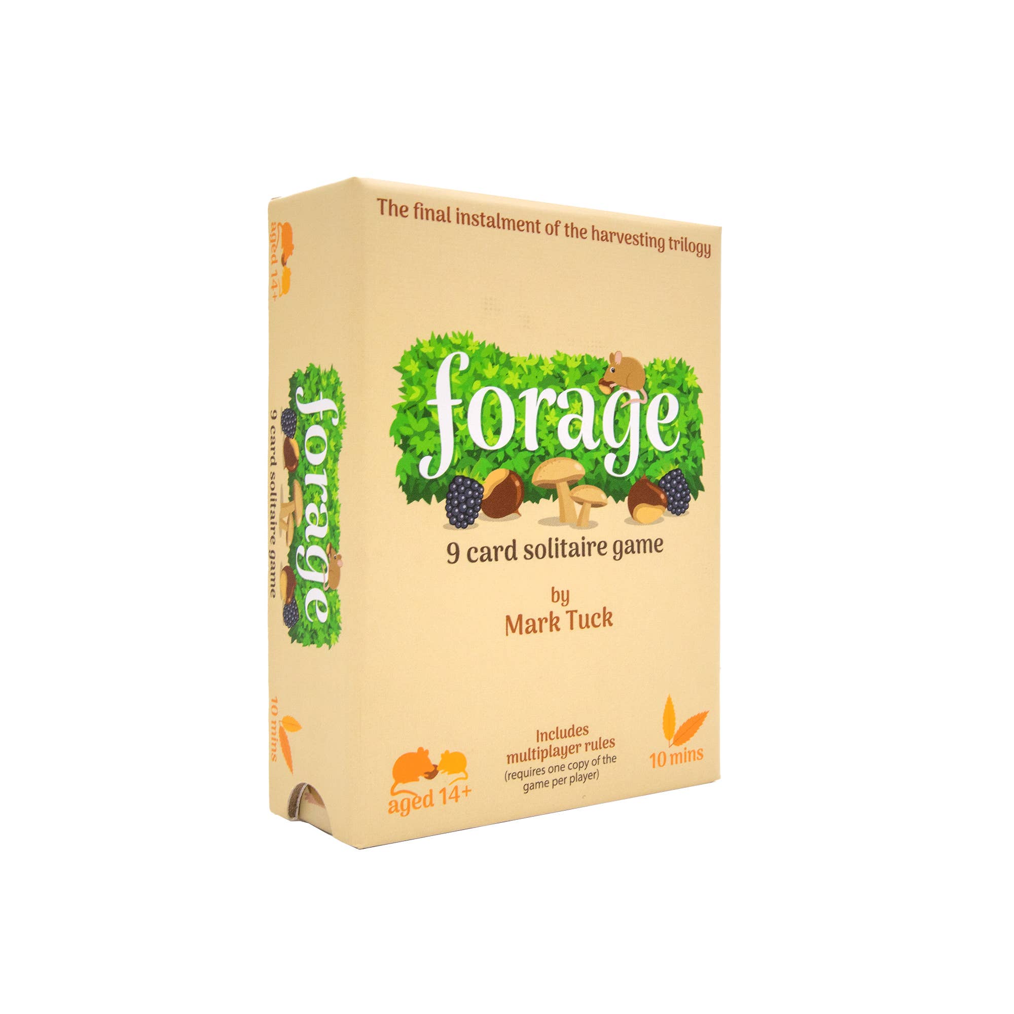 Forage: A 9 Card Solitaire Game – MiniatureGameCentral.com